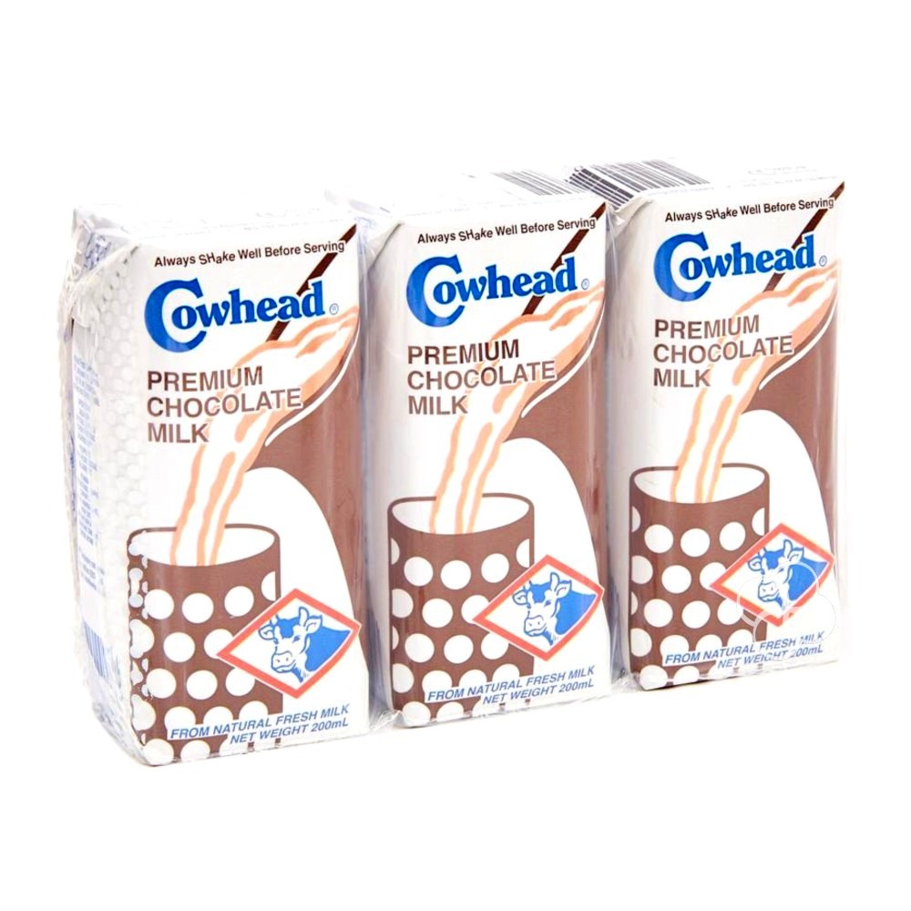 Cowhead Premium Chocolate Milk 3 x 200mL | Lazada PH