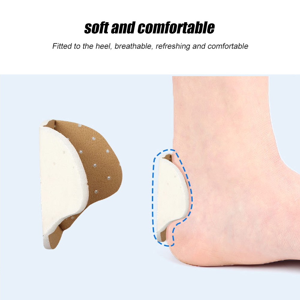 1 Pair Heel Pads Inserts Grips Liner For Men And Women Back Of Heel ...