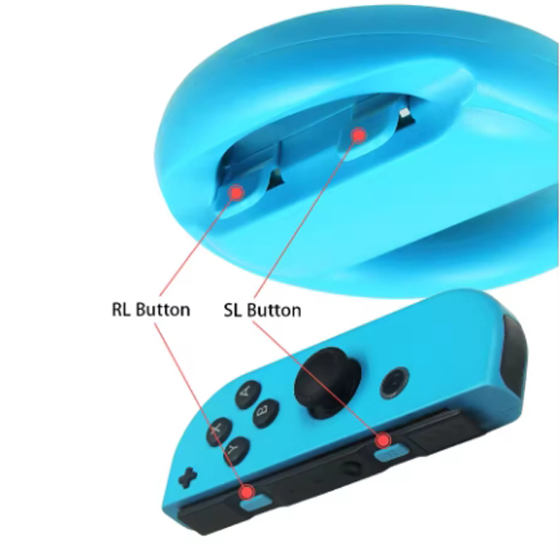 For NS Switch Joy-con Controller Steering Wheel Kit Professional Racing ...