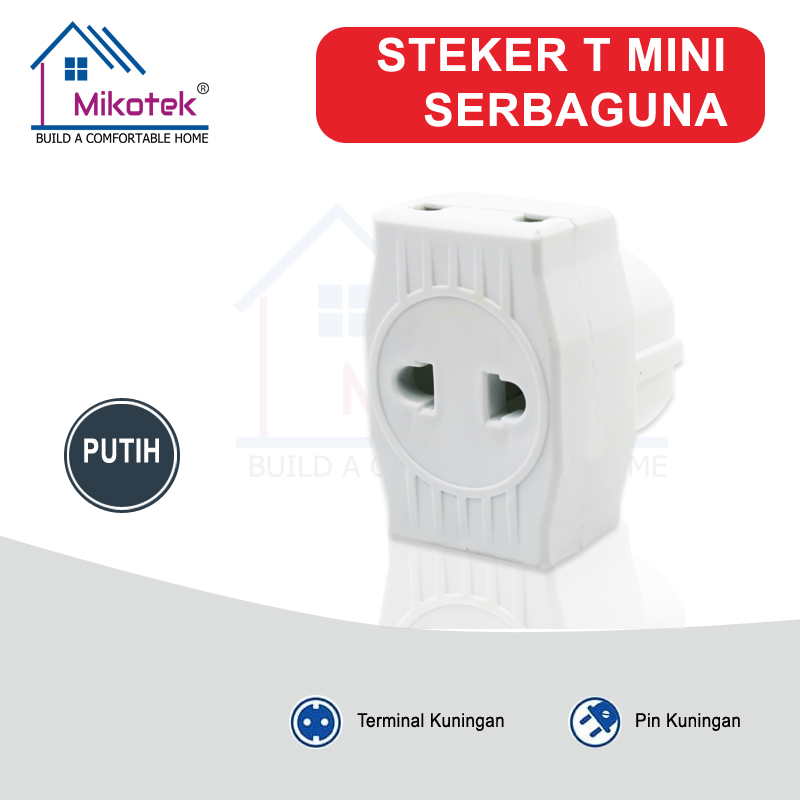 Mikotek - Steker T Serbaguna Mini MT-7899M | Lazada Indonesia