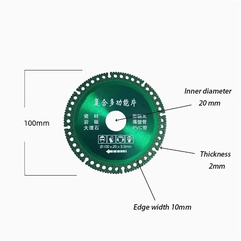 New Multifunctional Diamond Saw Blade High Hardness 100mm Cut Off ...