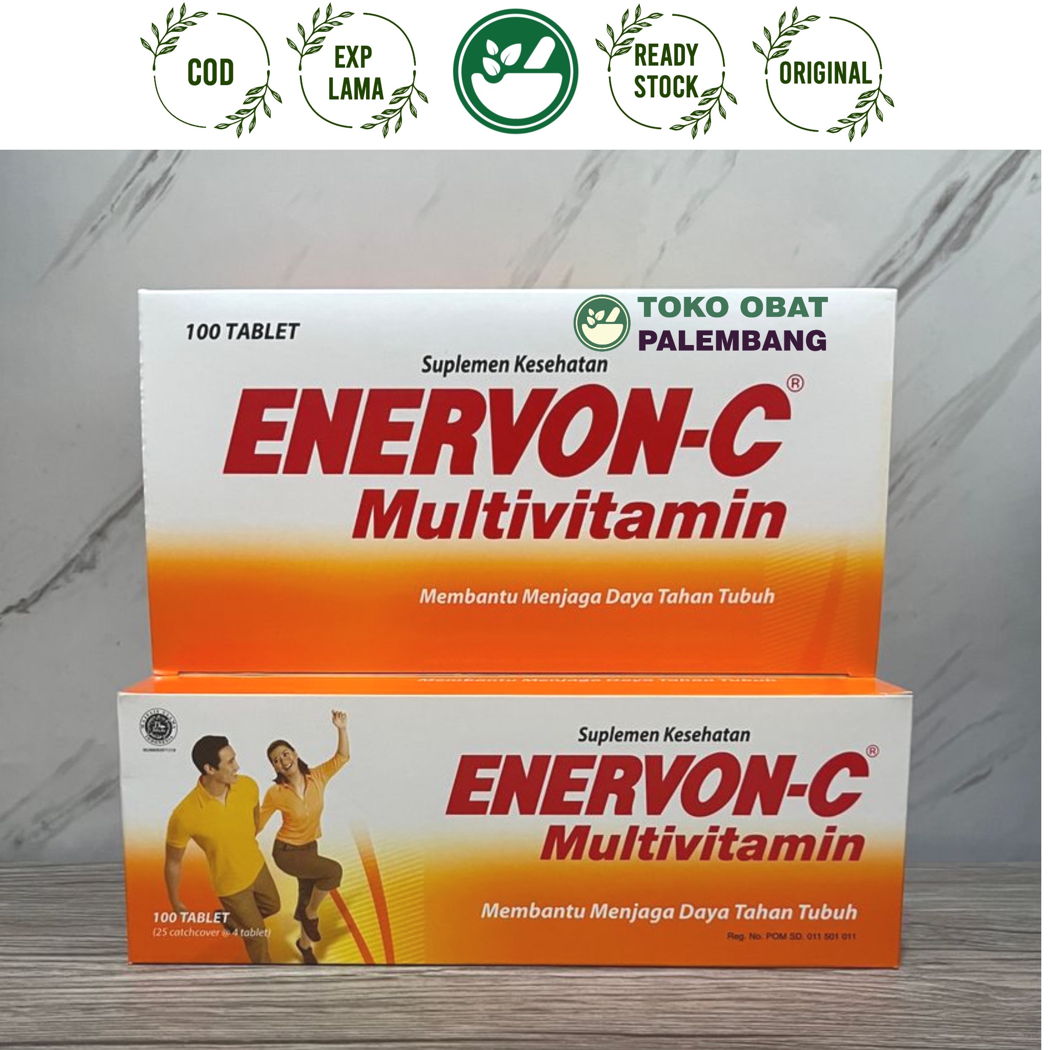 1 BOX ENERVON C STRIP ISI 100TABLET ENERVON-C STRIP BOX MULTIVITAMIN ...