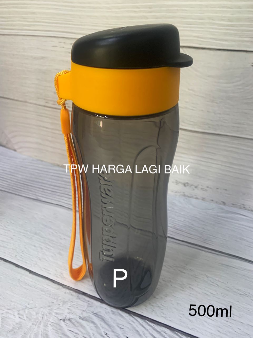Tupperware Eco Fashion Fliptop 500ml Water Bottle with Strap / Bottles ...