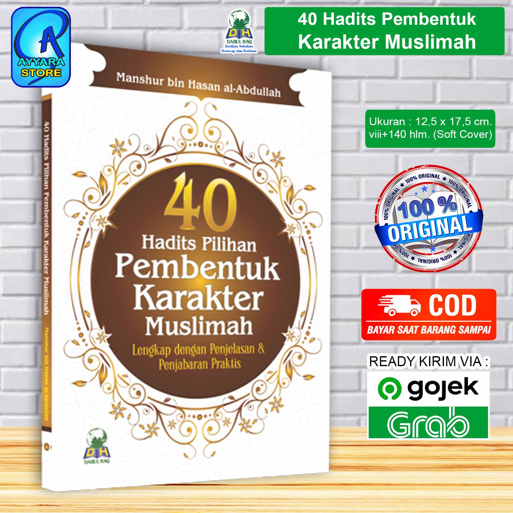 40 Hadits Pilihan Pembentuk Karakter Muslimah - Lengkap dengan ...