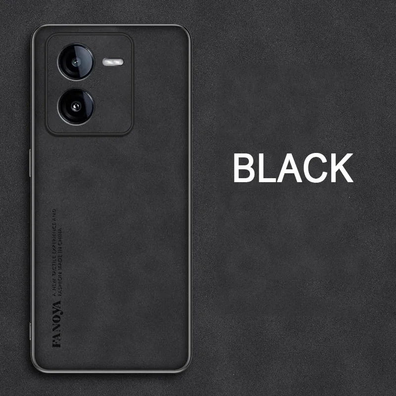 For IQOO Z9X Case Blended Matte Soft Shell Wool Texture Design Anti ...