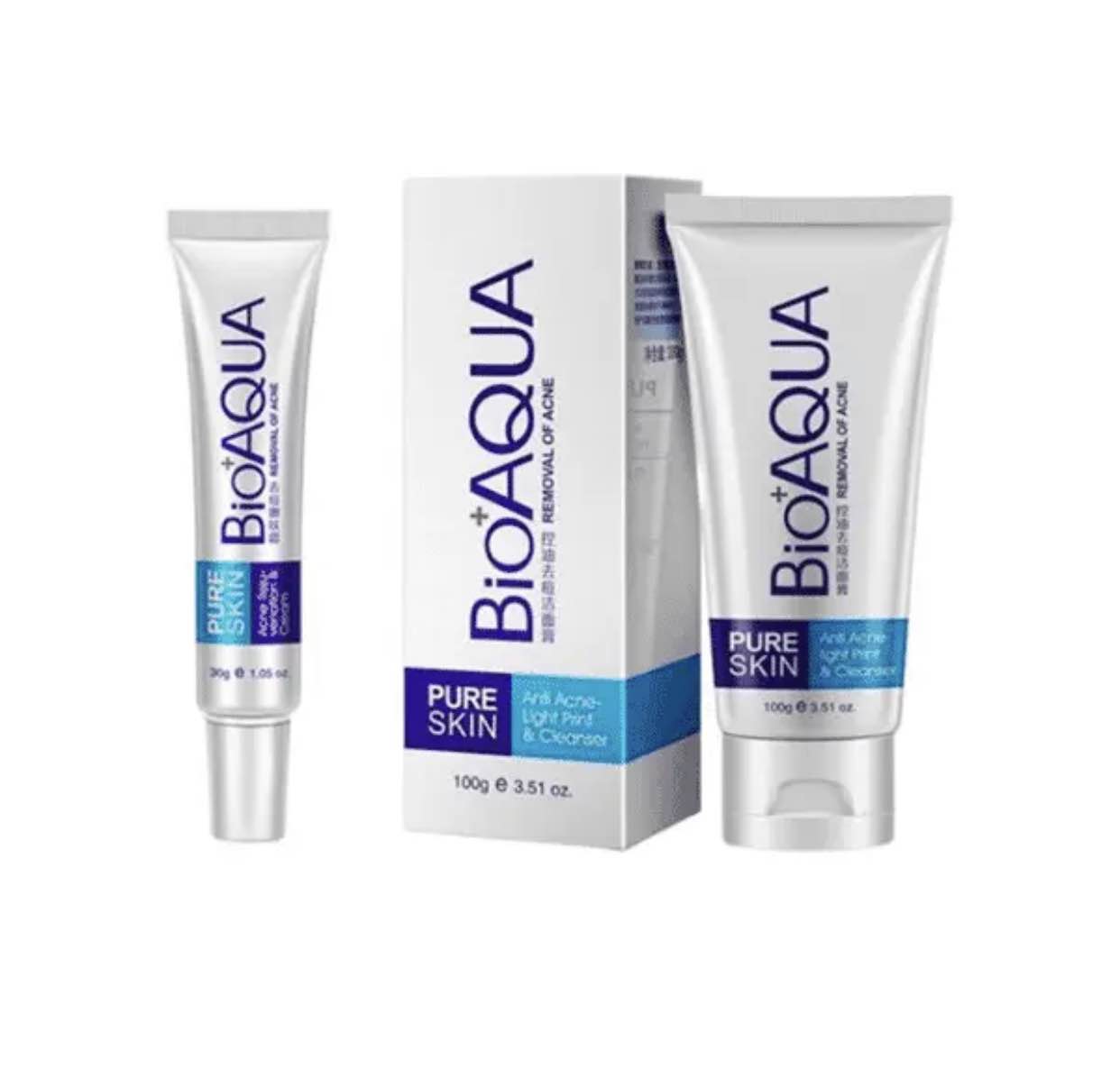 Bioaqua Pure Skin Acne Treatment Scar Removal Cream - 30g | Daraz.lk