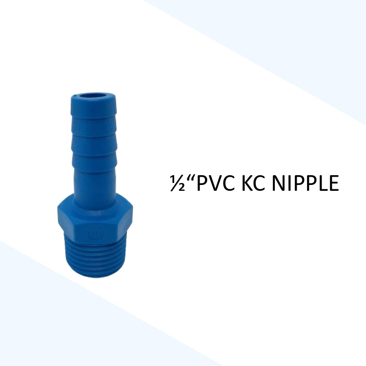 PVC KC Nipple / Hose Nipple / Pipe Fittings / Connector Joint | Lazada
