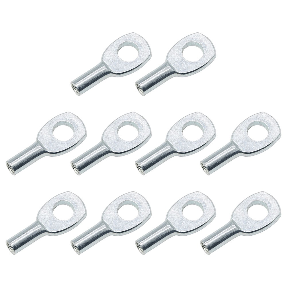 10pcs Gym Pulley Machine Cable Eyelet Terminal Wire Rope Port Joint ...