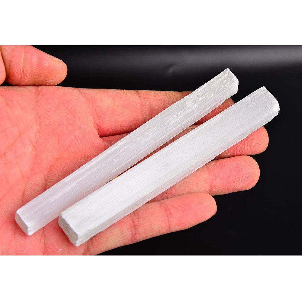 500g Selenite Sticks Bulk Crystal Wands for Reiki Chakra Healing Good ...