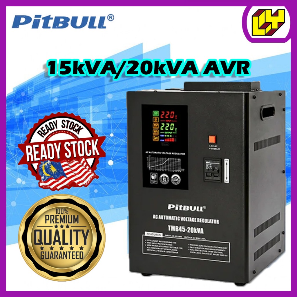 20kVA AVR 15kVA Automatic Voltage Regulator Single Phase Relay Control ...