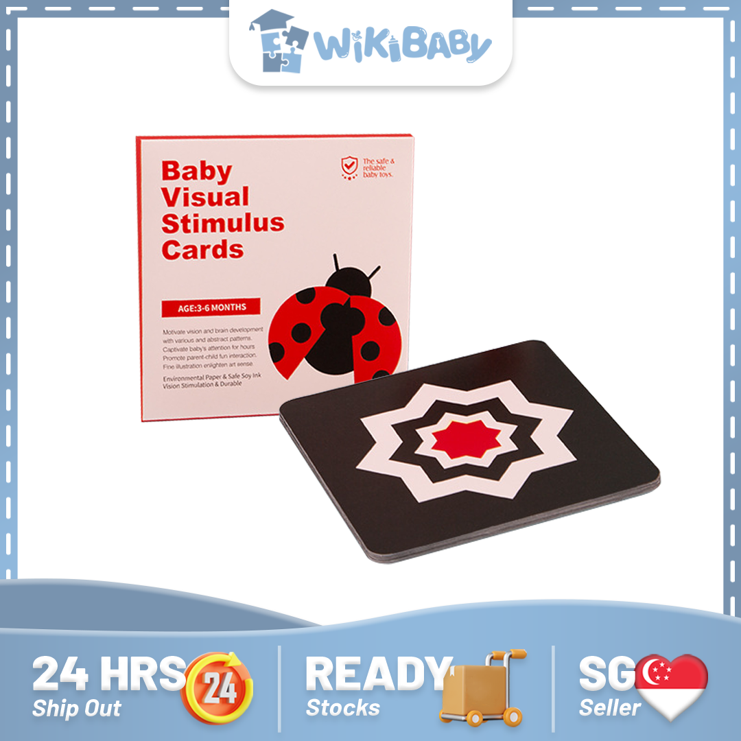 Newborn Baby Visual Stimulation Flash Cards | Montessori Baby Flash ...