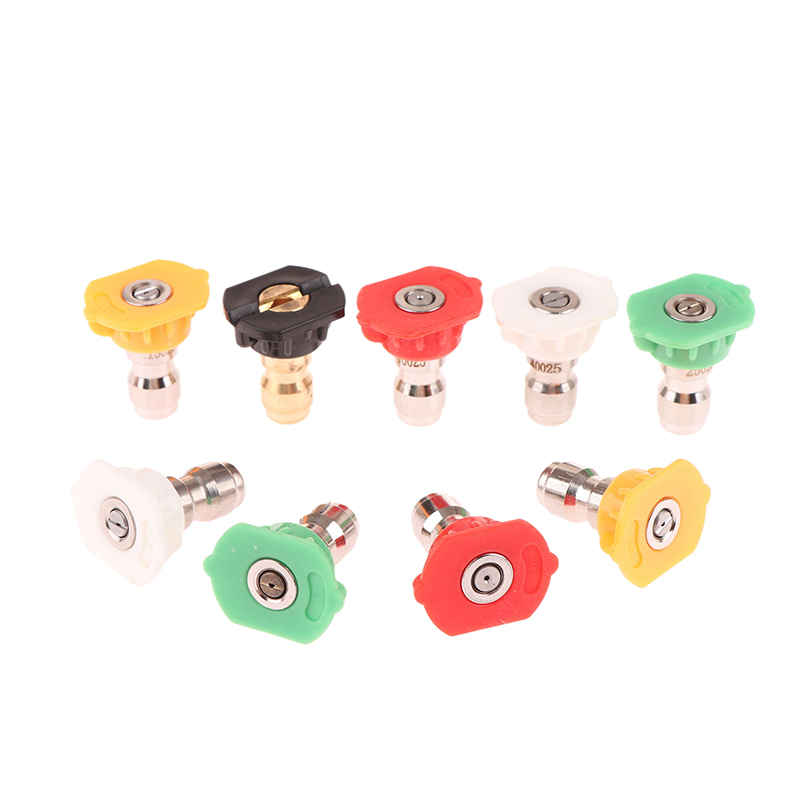 1/5Pcs 1/4inch Quick Connect Garden High Pressure Washer Spray Nozzle ...