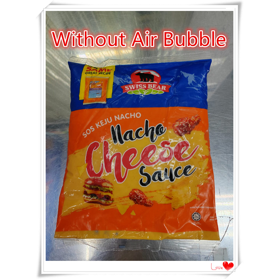 Nacho Cheese Sauce Sos Exp Date 28-01-2025 Keju 1Kg SWISS BEAR As KFC ...
