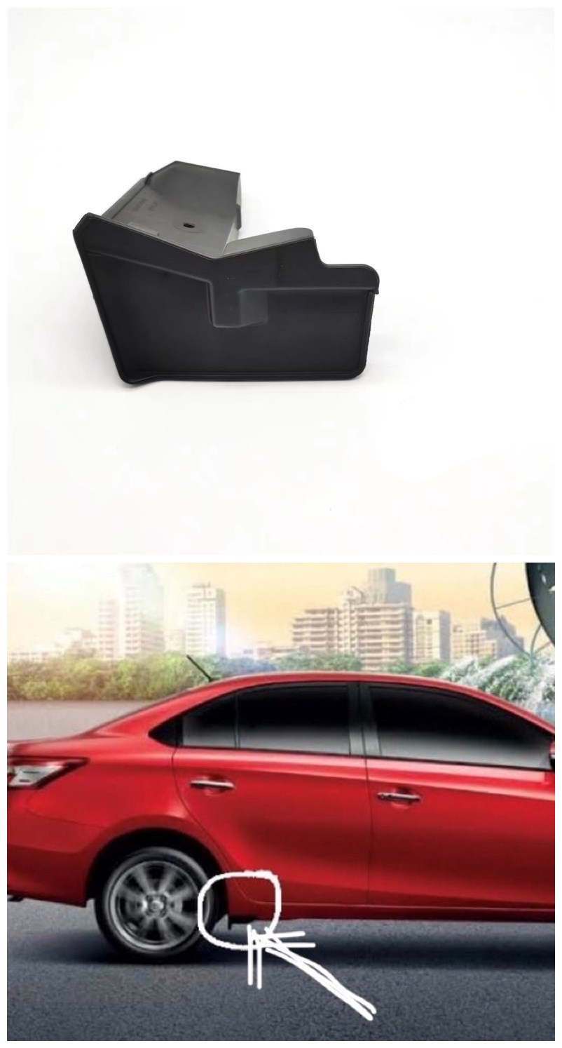 rear mudguard for toyota vios supman gen3 2014 2015 2016 2017 2018 ...