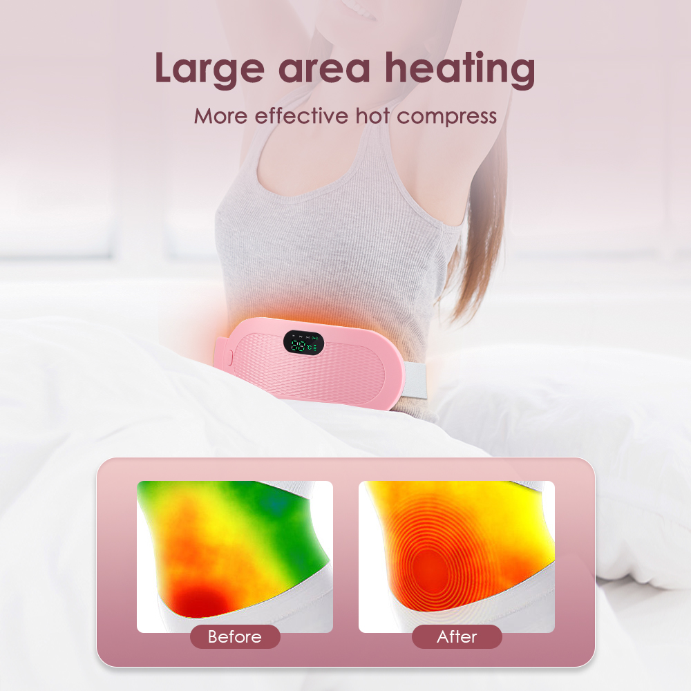 Electric Heating Pad for Period Cramps Women Menstrual Cramp Massager ...