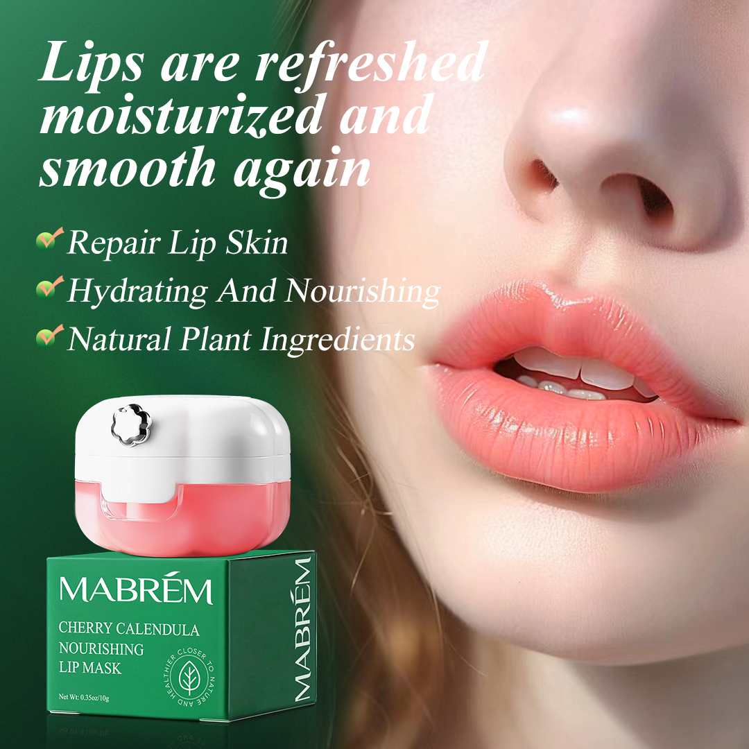 MABREM Lip Plumper Night Maintenance Moisturizing Lip Balm Nourish ...