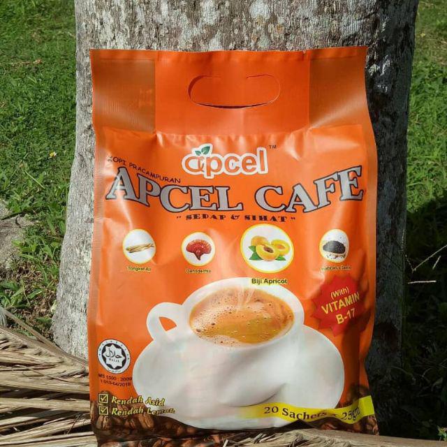 APCEL CAFE kopi kesihatan ORIGINAL | Lazada