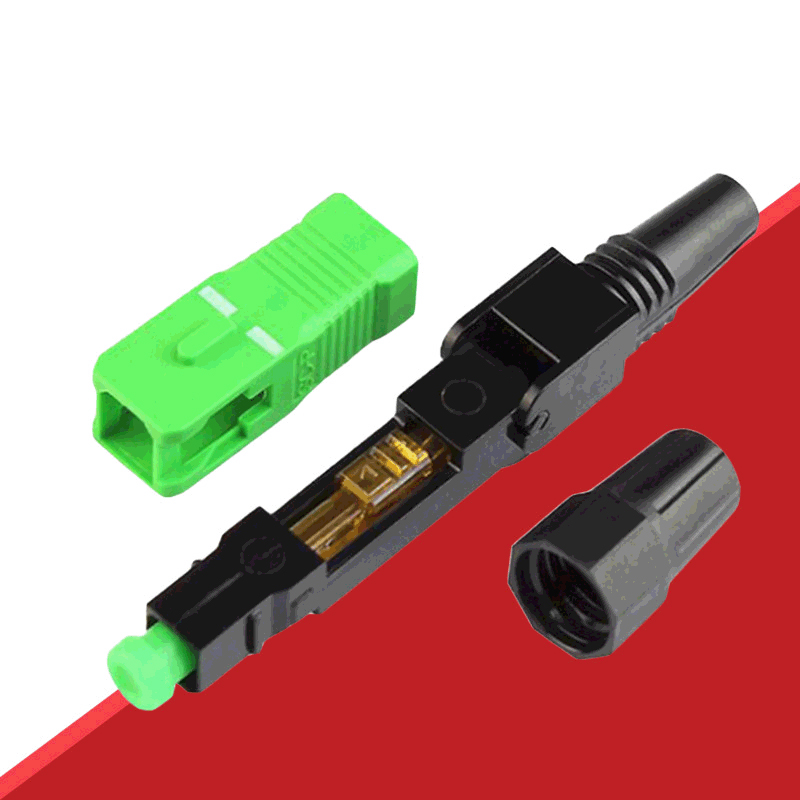10pcs Single-Mode Fiber Optic SC APC Quick Fast Field Assembly Connector Cable Mushen | Daraz.com.np