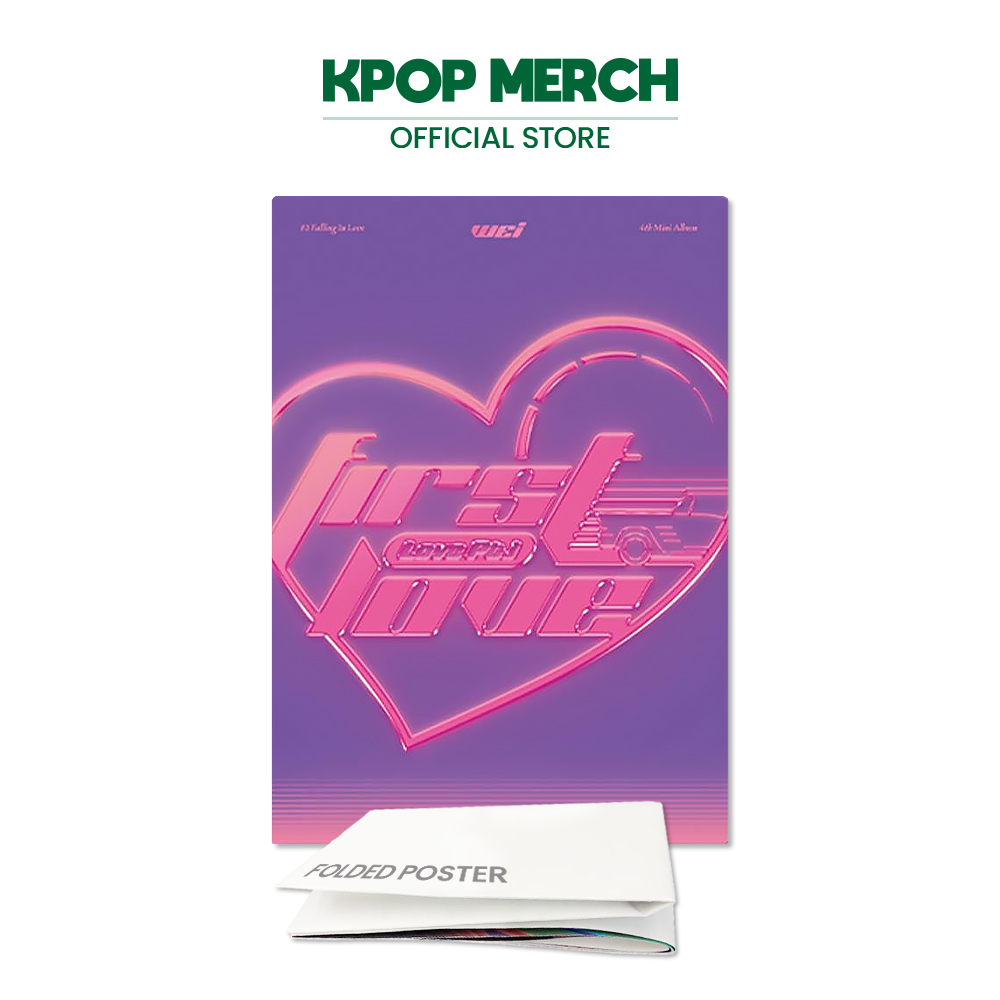 WEi - 4th mini album [Part.1 : First Love] + Folded Poster | Lazada.co.th