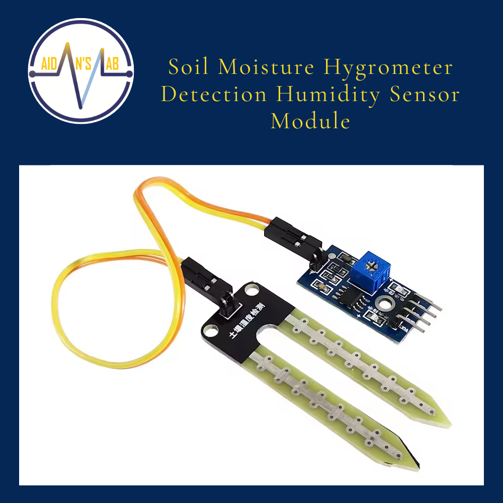 Soil Moisture Hygrometer Detection Humidity Sensor Module | Aidans Lab | Lazada PH