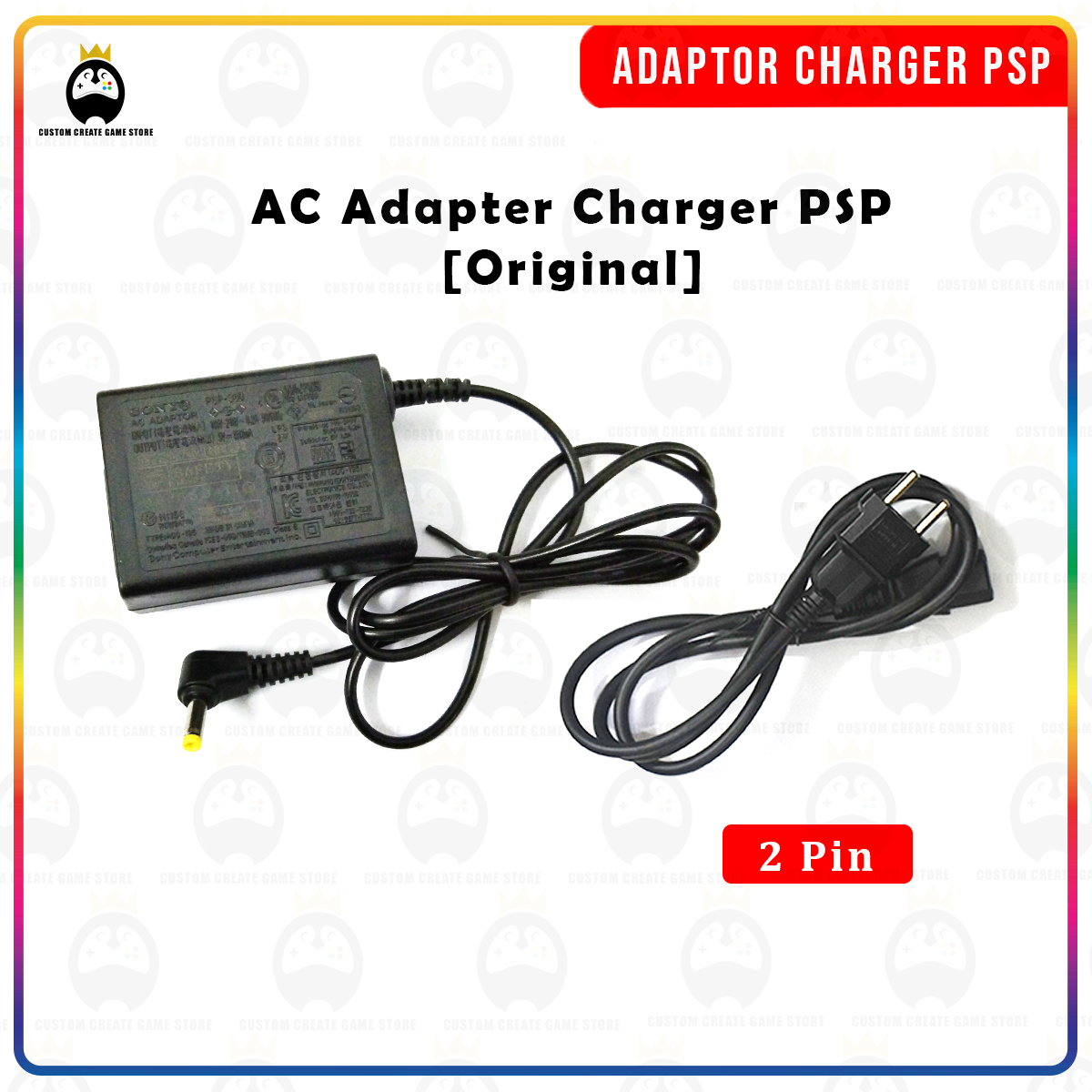 SONY PSP Charger AC Adaptor For MODEL 1000 2000 2006 3000 3006 ...