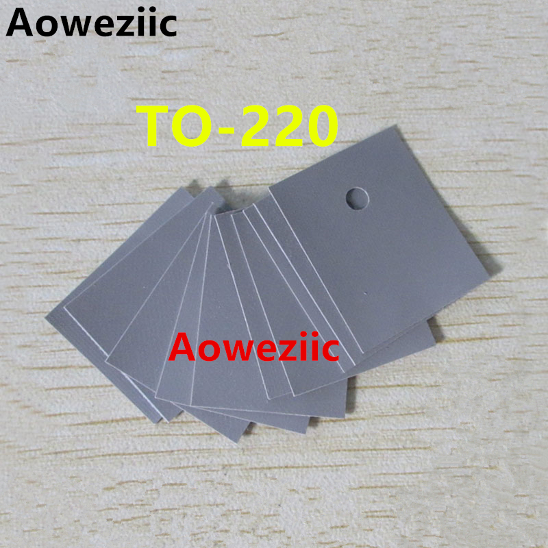 【Bestseller】 Transistor TO-3P TO-220 sheet pads insulation film Thermal ...