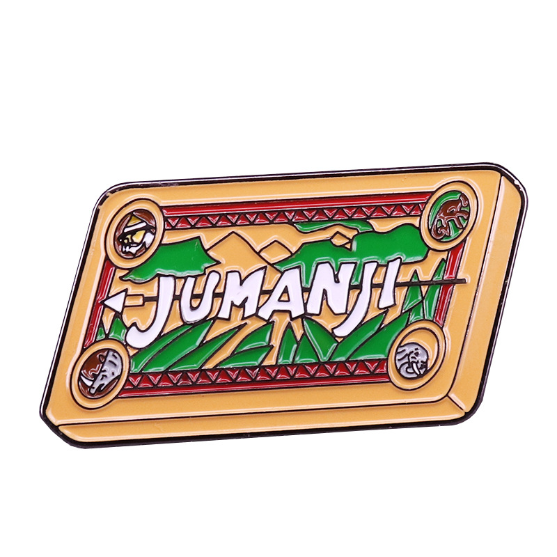 Jumanji Collection Pins Wo Badge Backpack Collar Lapel Fashion Jewelry ...
