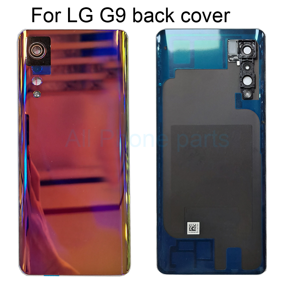 with Camera Lens For LG Velvet 5G Battery Cover Door Rear Housing Case ...