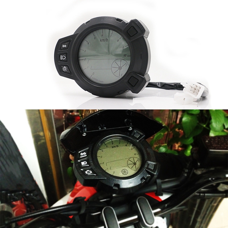 (GDSW) Digital Tachometer Motorcycle Tachometer Meter Odometer for ...