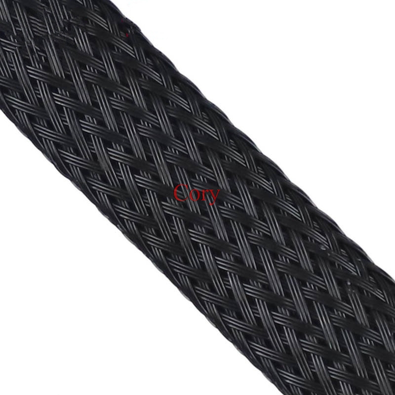 Cable Sleeve Black Insulated retractable PET Expandable Braided ...