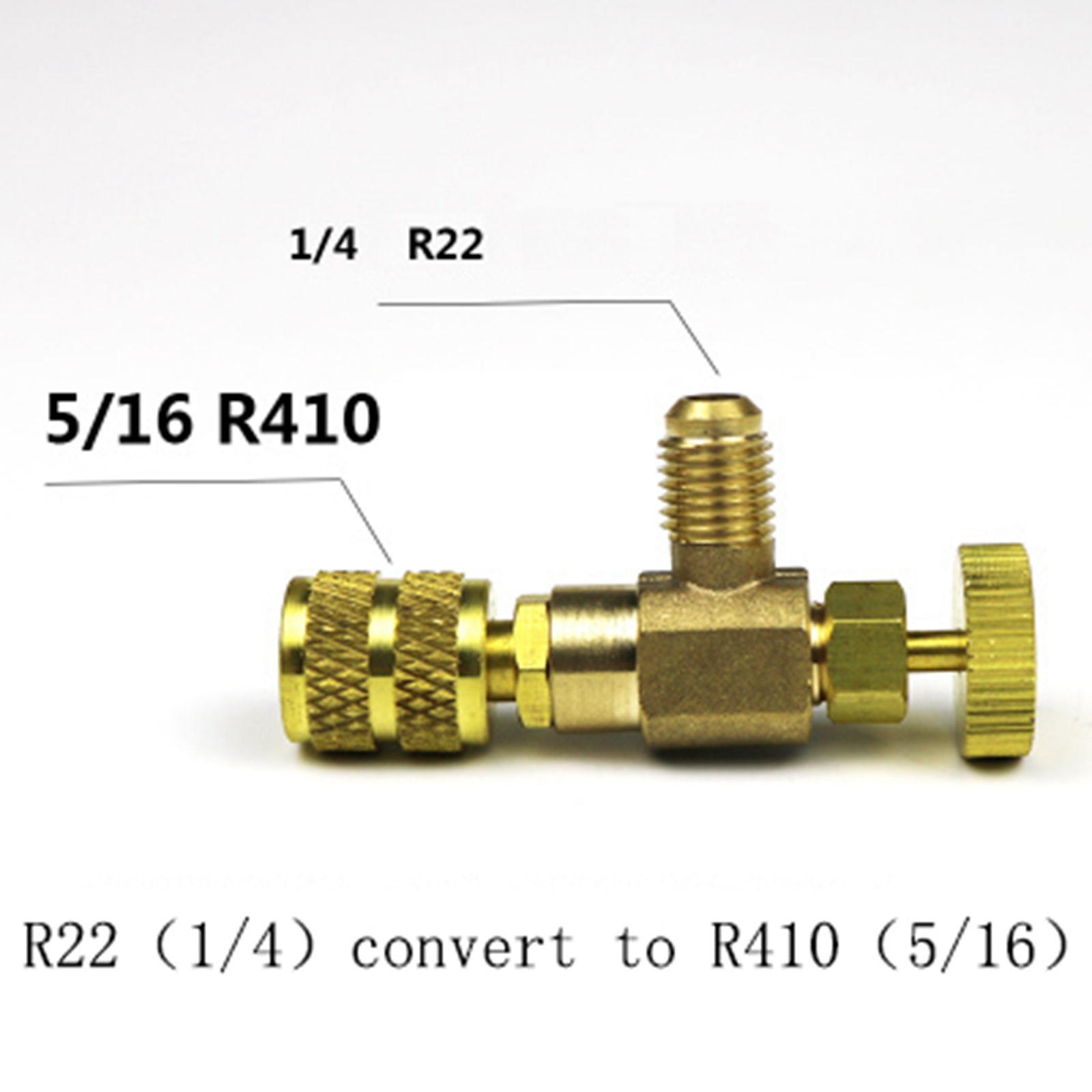 R22/r410 Refrigeration Charging Adapter Connector Liquid Addition ...