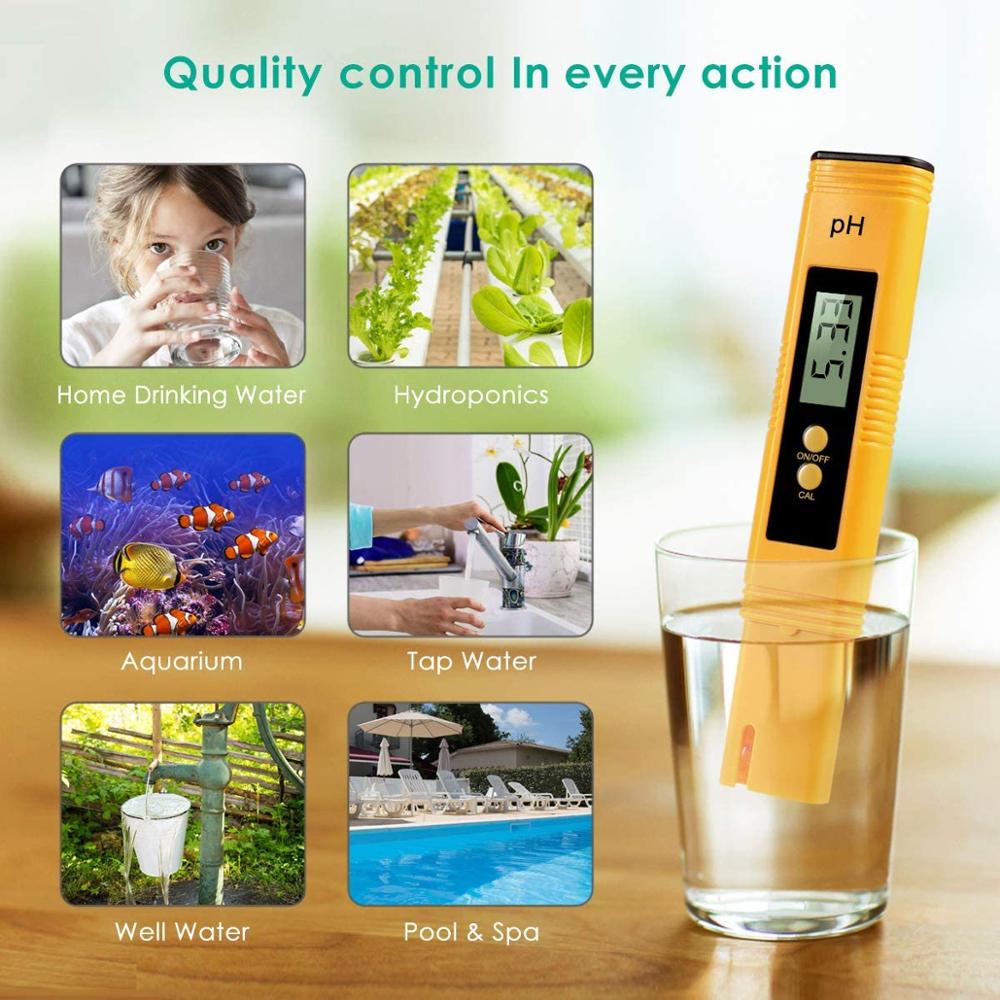 NEW 【Exclusive Discount】pH Meter Digital LCD PH Meter Pen of Tester ...