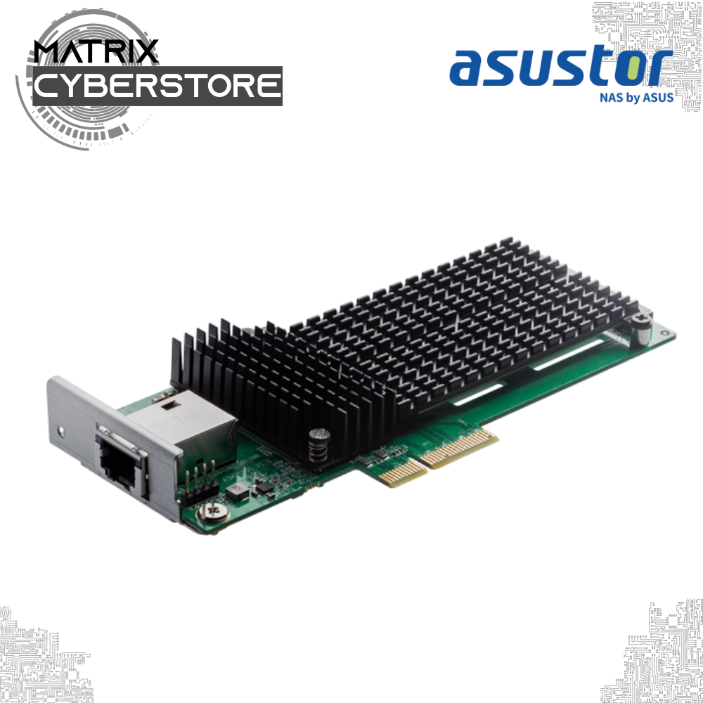 ASUSTOR AS-T10G3 10GbE and M.2 NVMe SSD Composite PCIe 3.0 Network Card ...
