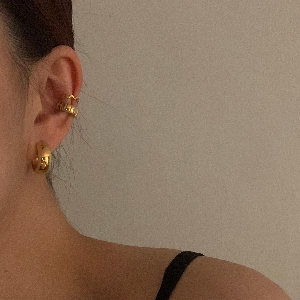 HER OBJECTIVEEAR CUFFBOLD EARRINGS - her_objective - ThaiPick