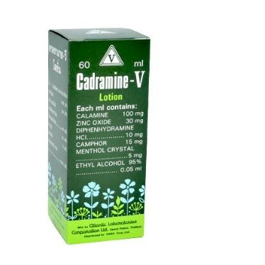 CADRAMINE-V LOTION - คารามาย แก้คัด ผดผื่น ลมพิษ คาลาไมน์ โลชั่น ...