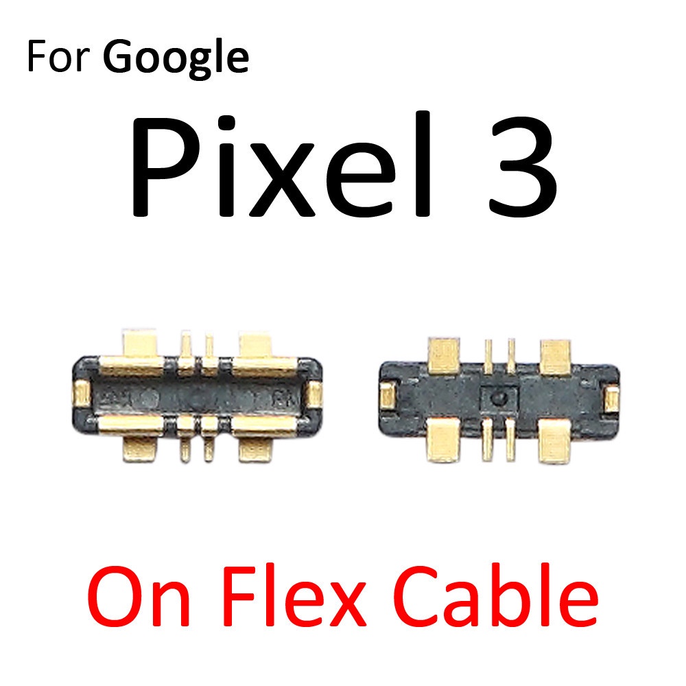 Inline FPC Battery Connector Contact Holder For Google Pixel 3 4 XL 3XL ...