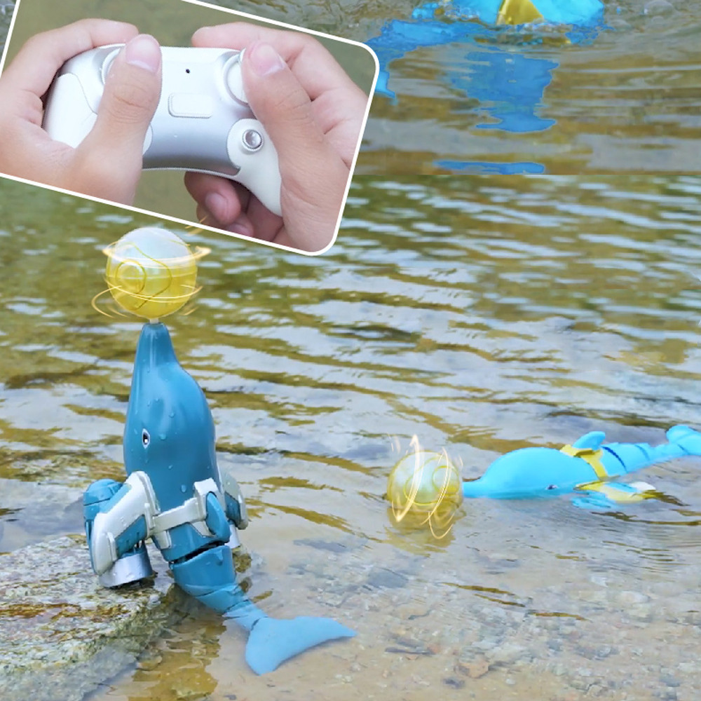 Smart Rc Dolphin Boat Water Remote Controlled Ship Submarine Robots ...