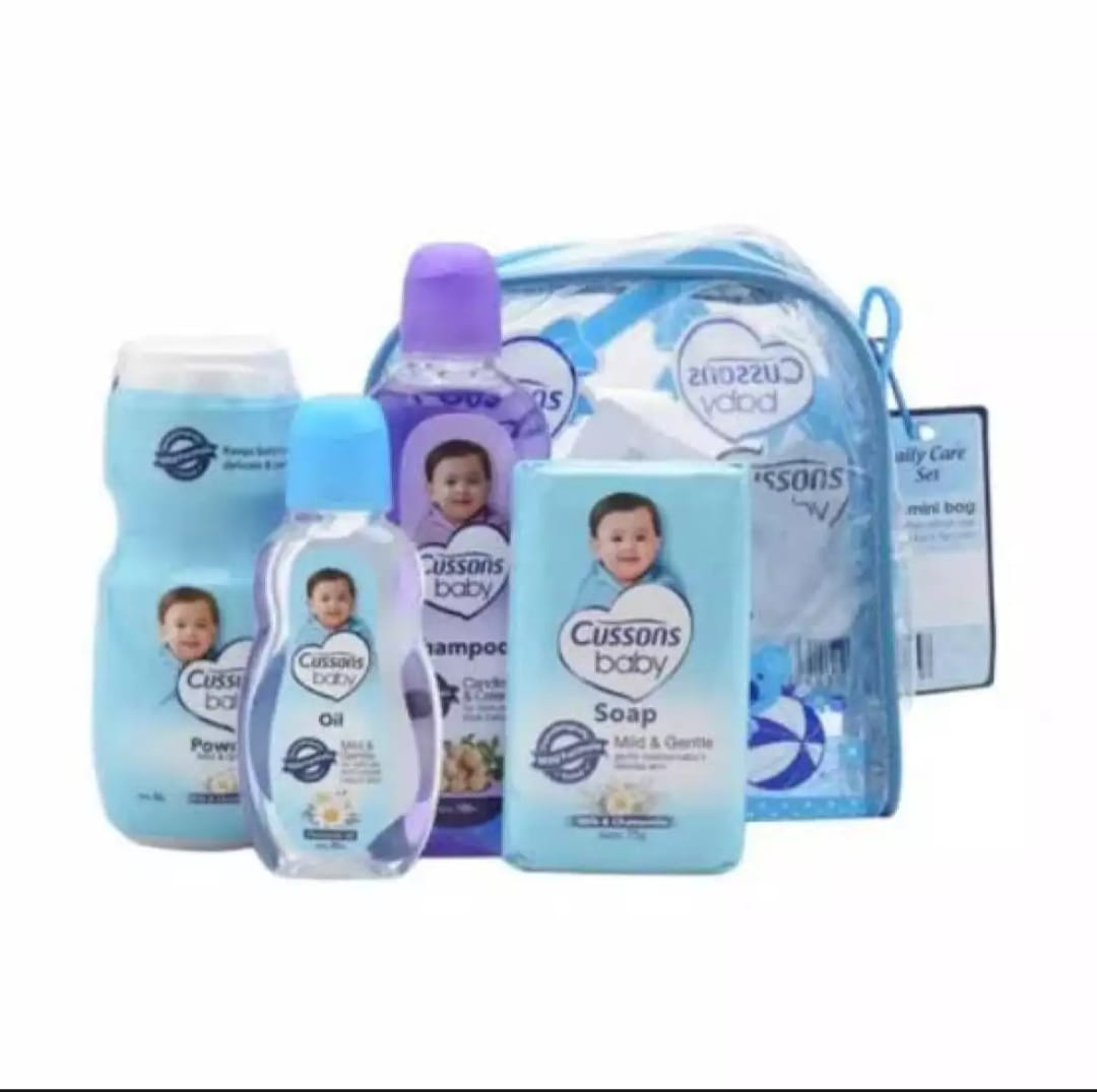 Cussons Baby Travel Bag Small Set 4 Pcs / Perlengkapan Perawatan Bayi ...