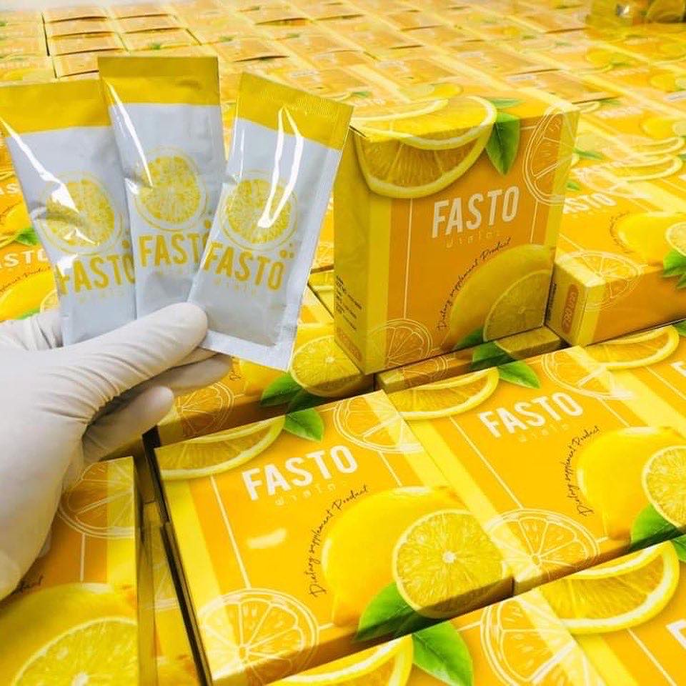 เครื่องดื่ม Fasto ฟาสโตะ ฉีกซองแล้วชง 1 กล่องมี 7 ซอง แพคเกจใหม่ ...