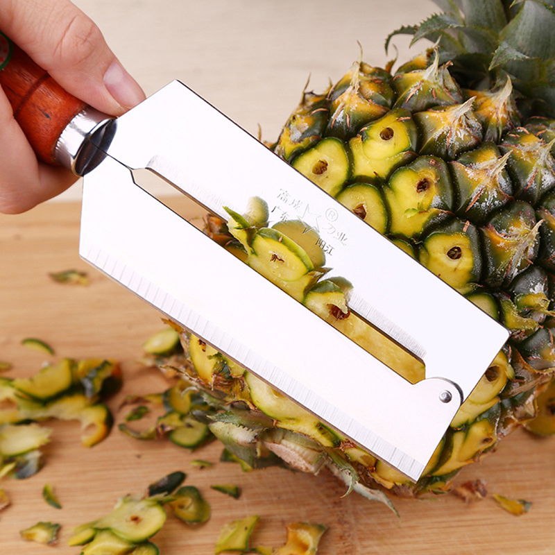 【High-quality】HIFUAR Stainless Steel Pineapple Peeler Set Pineapple To ...