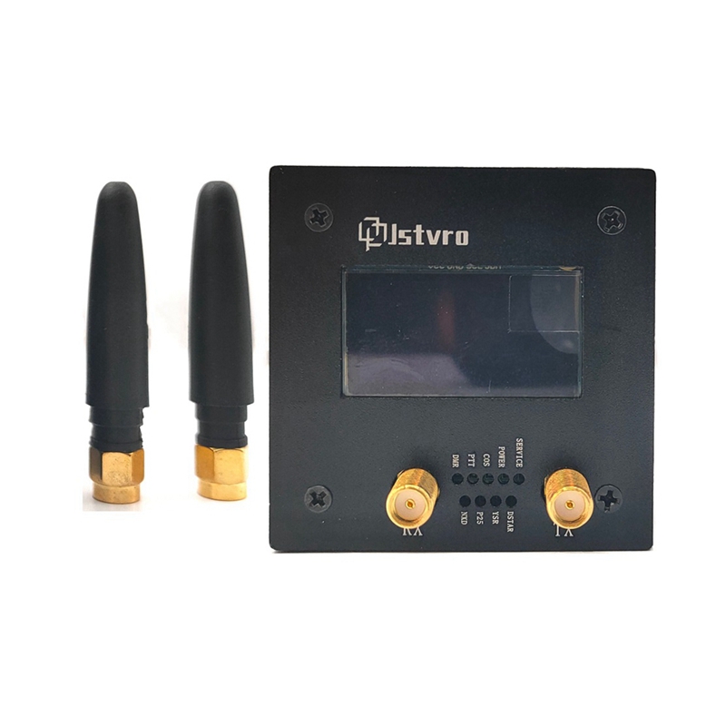 Duplex MMDVM Hotspot Board UHF VHF +OLED +Metal Case +Fan +Antenna ...