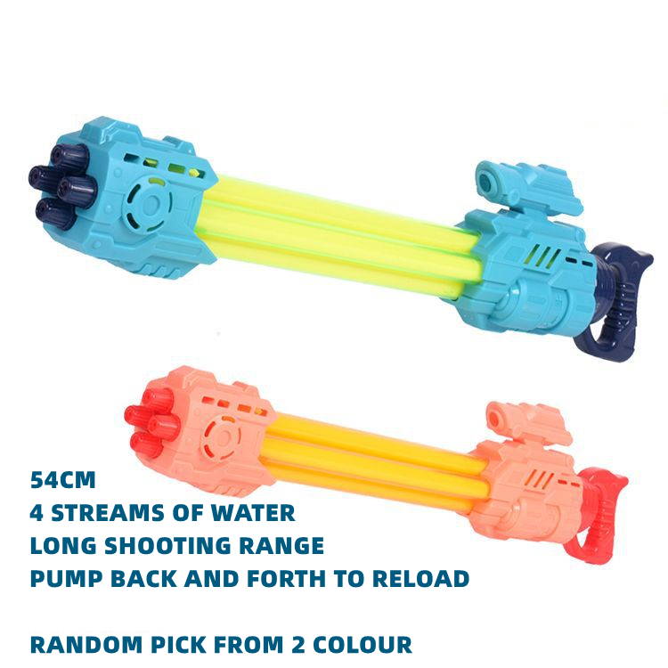 [SG] Water Gun High-Capacity 4 /5 Barrels Super Water Soaker Gun Water ...