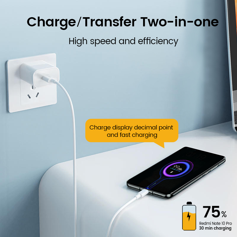 PD3.0 67W 3A USB Super Fast Charging For Xiaomi Mi 12 11 POCO X5 Pro ...