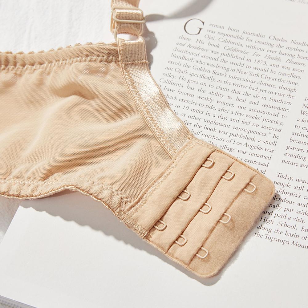 【The road to happiness Store】Delimira Sheer Lace Unlined Full Underwire ...