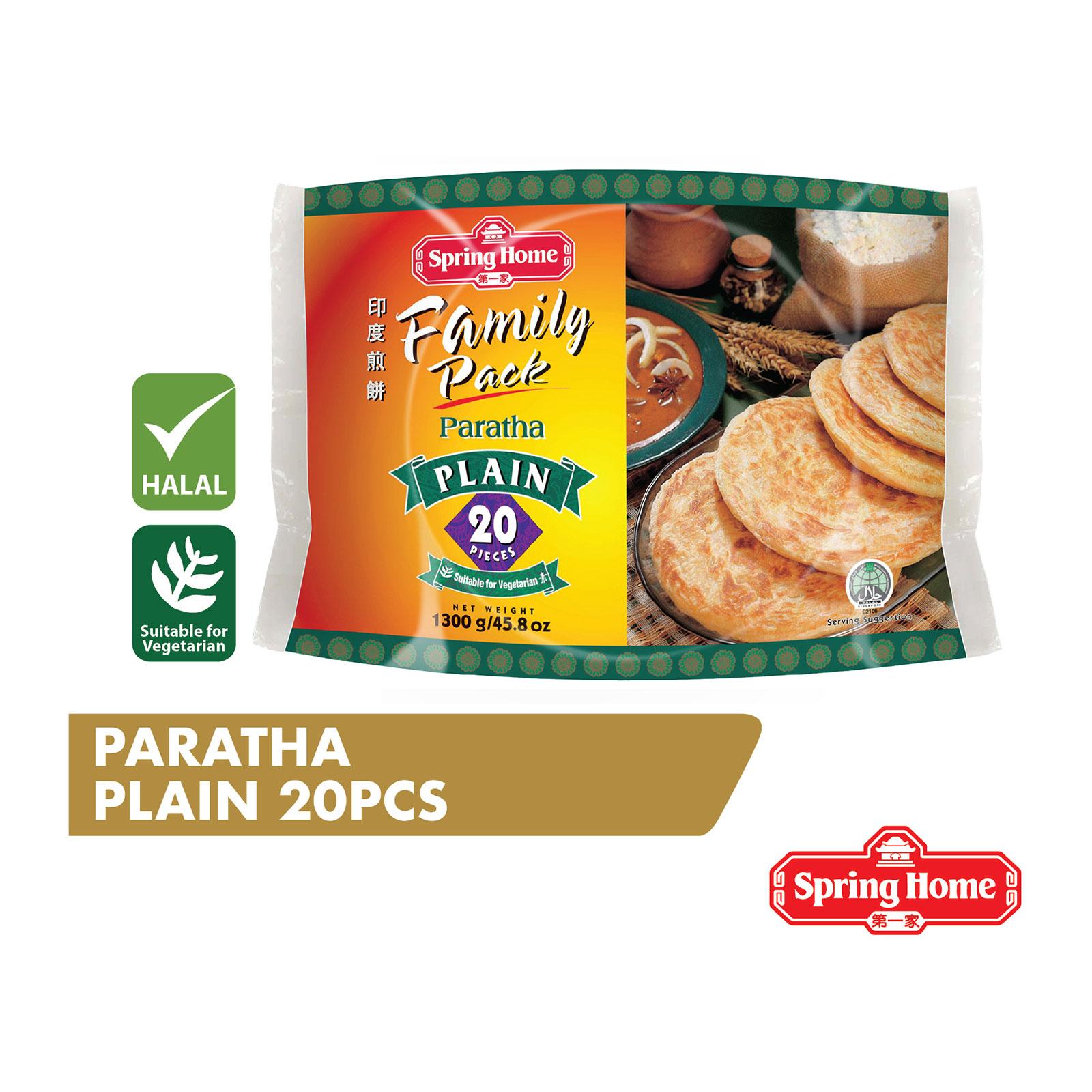 Spring Home Roti Paratha - Plain 20's - Frozen | Lazada Singapore
