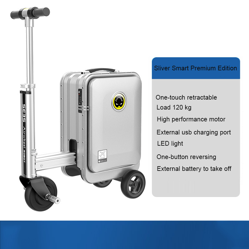 [SG Stock]Electric Suitcase Ses3 Electric Luggage Intelligent Electric ...