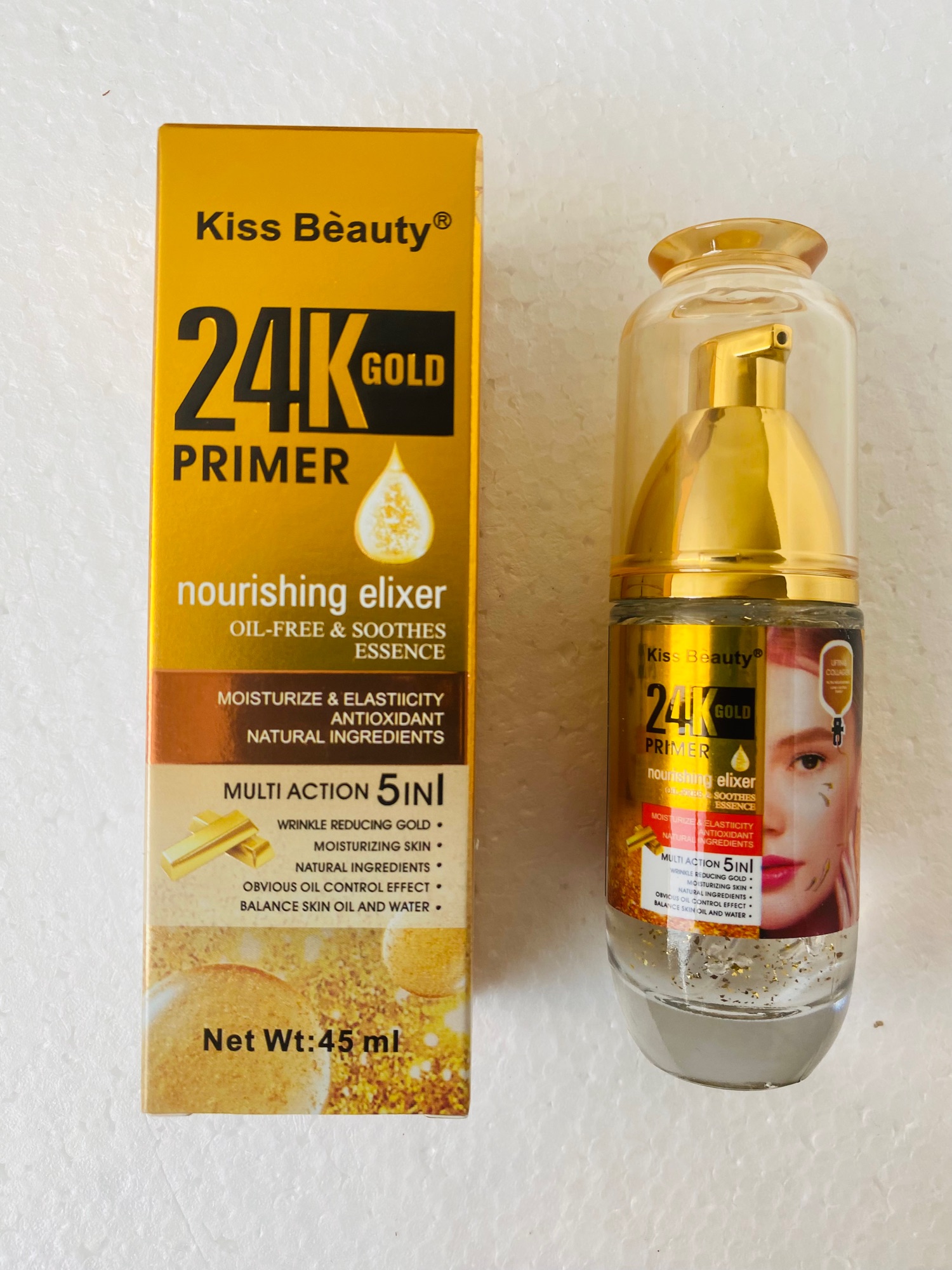 KISS BEAUTY 24K GOLD PRIMER 45ml | Daraz.lk