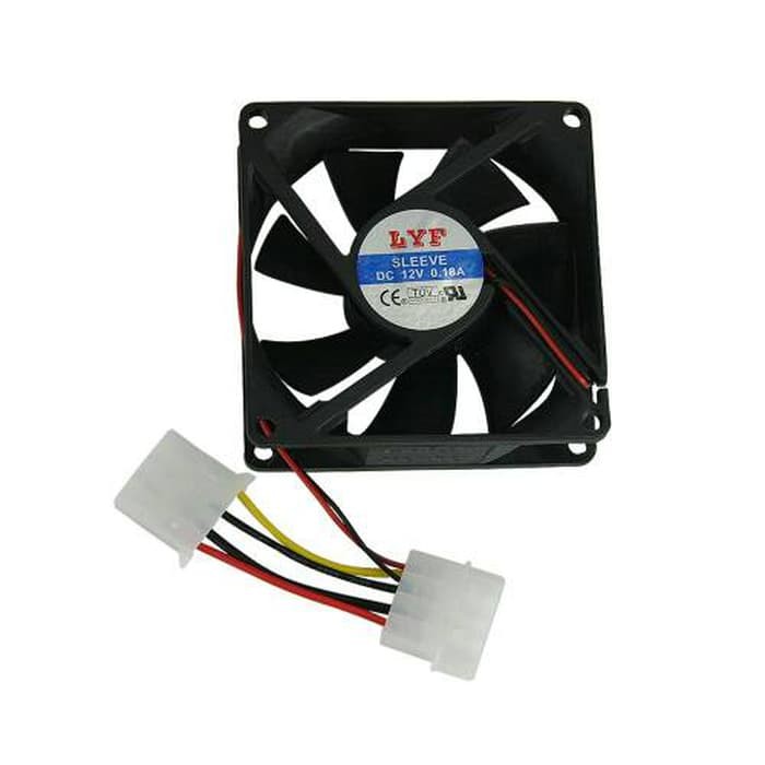 LED Light PC Computer CPU Cooling Cooler Case Fan 4Pin DC 12V 120mm P0 ...