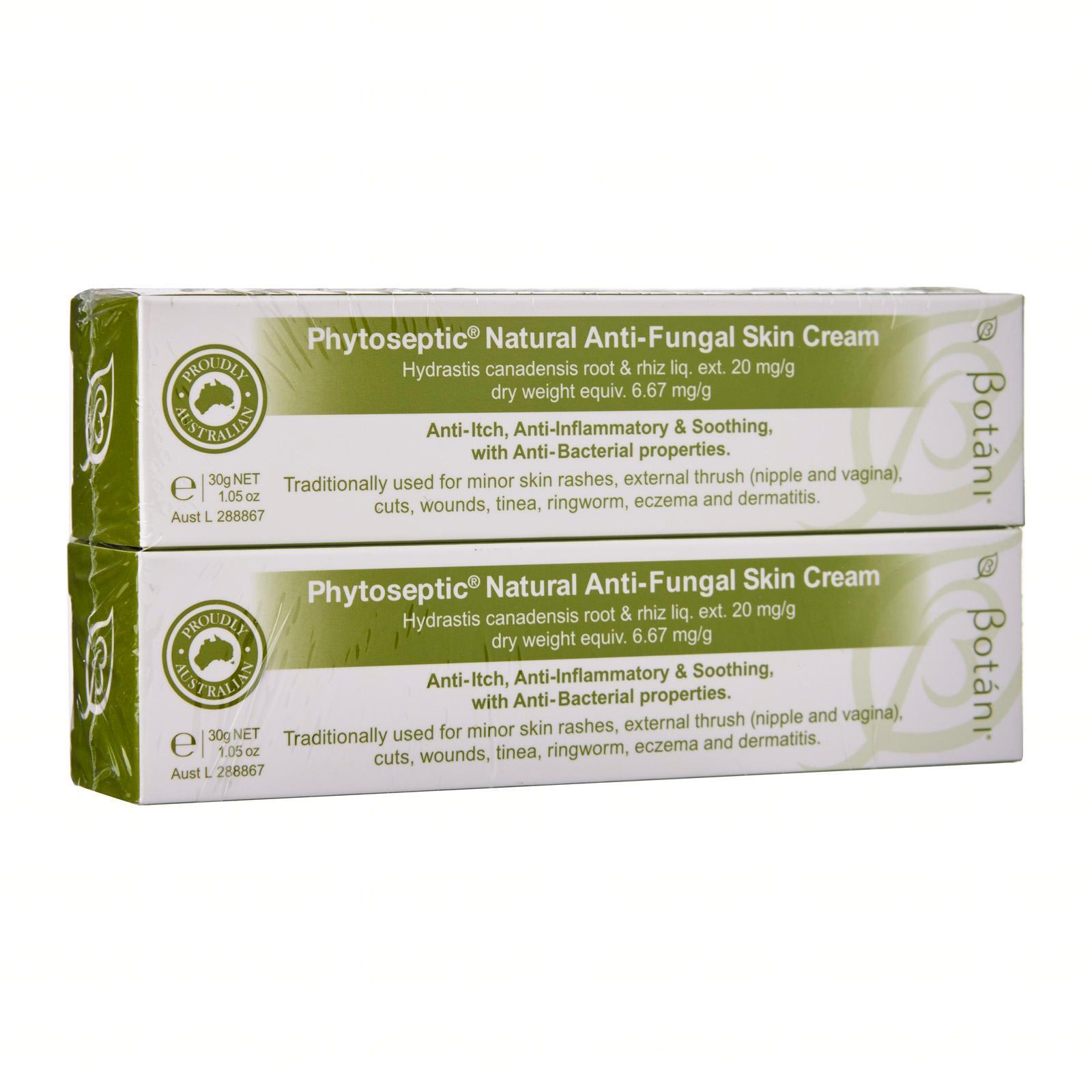 Botani Phytoseptic Anti Fungal Cream Twin Pack For Rash Eczema ...