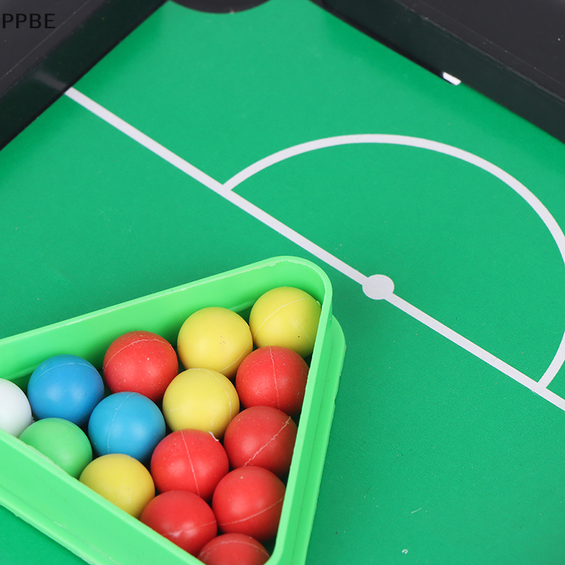 PPBE Billiards Mini Desktop Pool Table Snooker Toy Game Set Parent ...